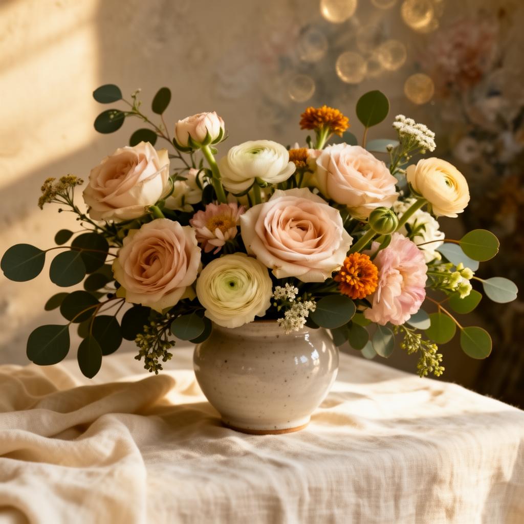 Neon Sunburst- Designer's Choice Arrangement | Bool's Flower Shop